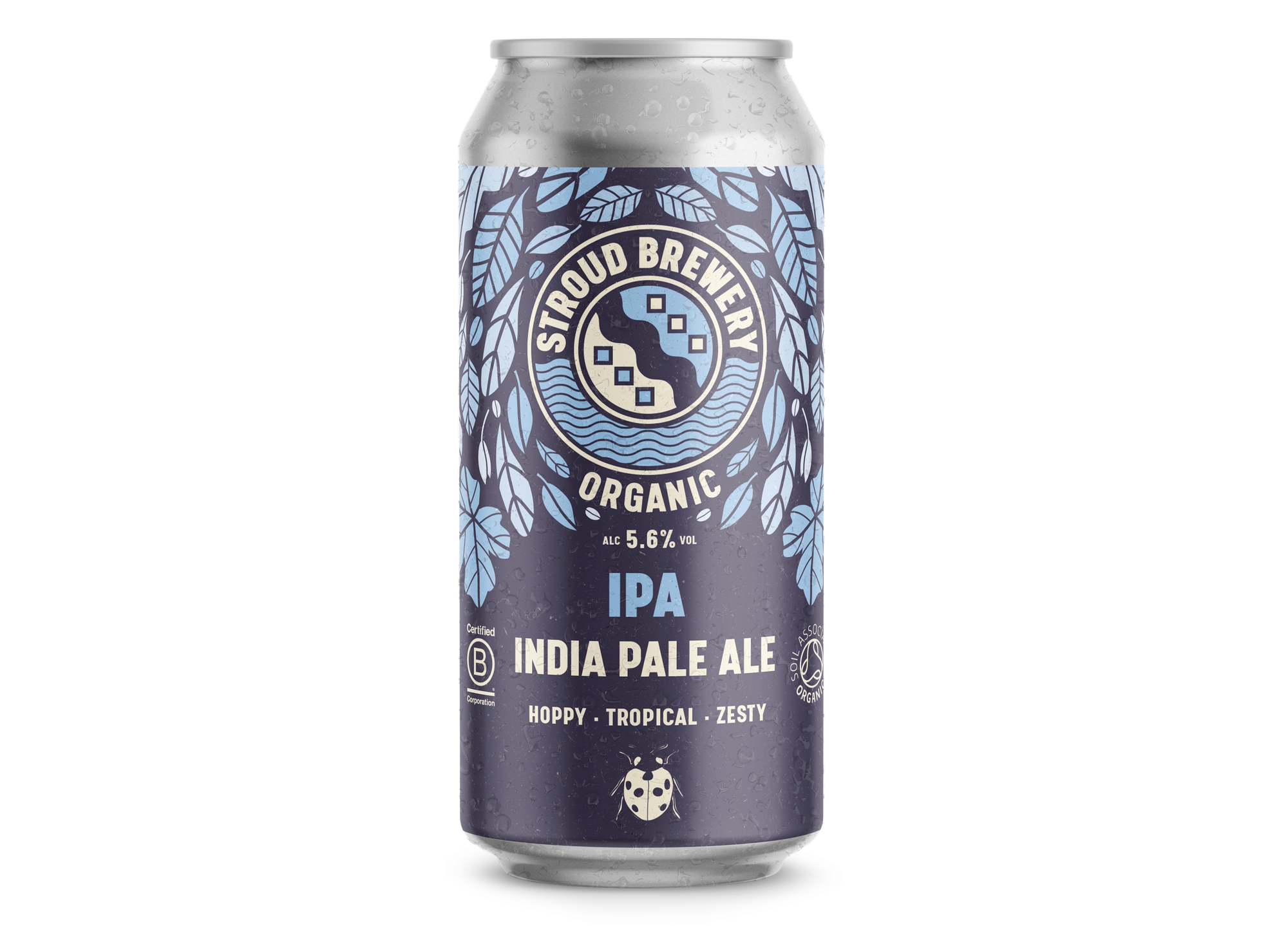 I.P.A - Organic India Pale Ale - 5.6% - 12 x 440ml Cans