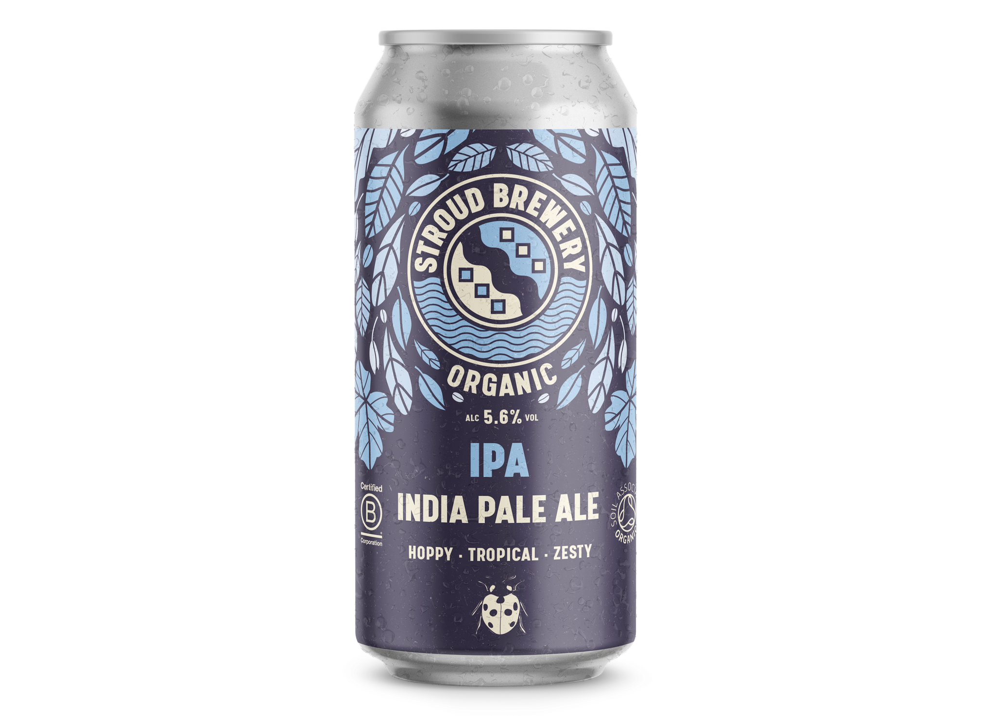 I.P.A - Organic India Pale Ale - 5.6% - 12 x 440ml Cans
