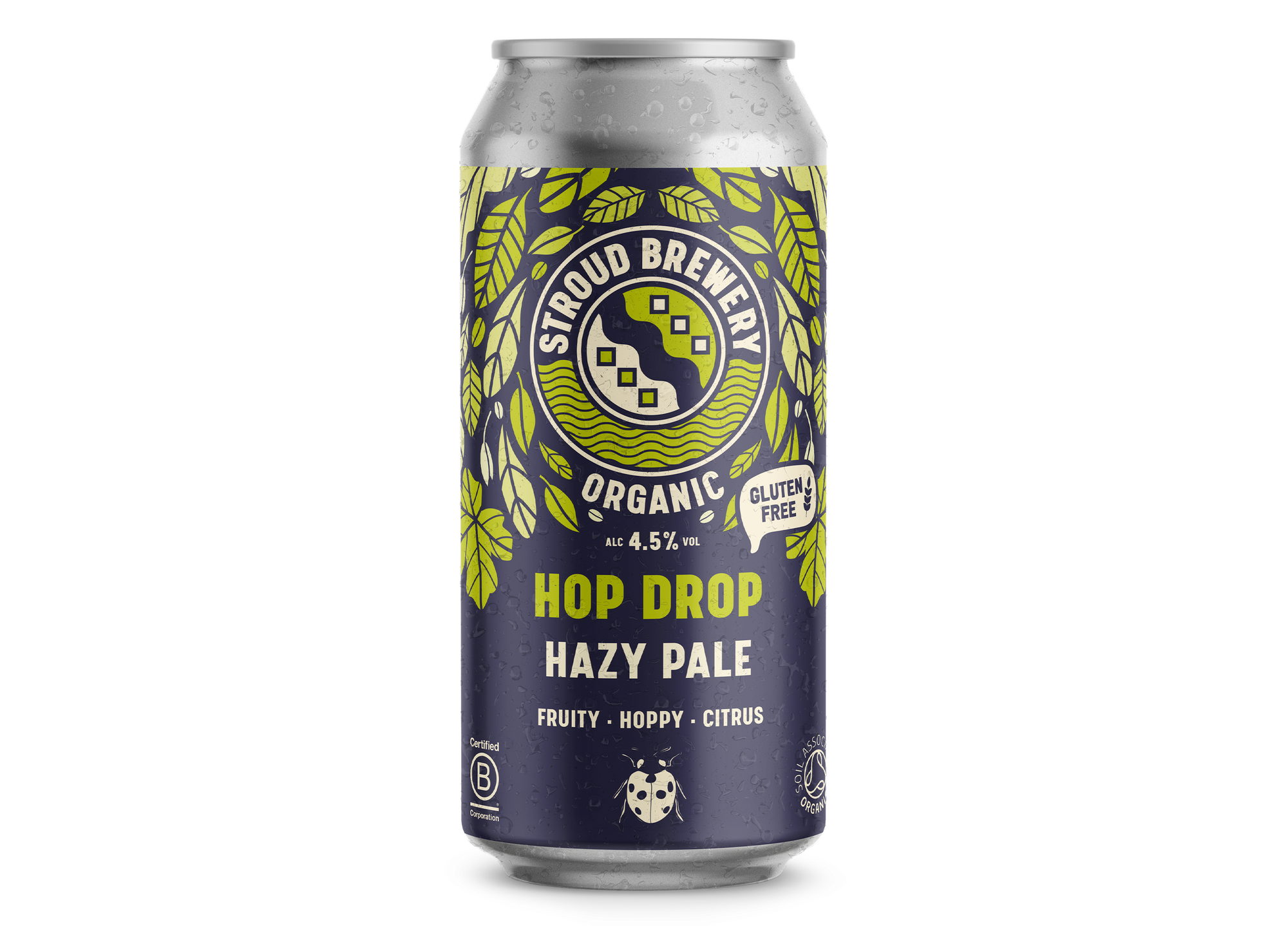 Hop Drop Cans | Gluten Free Hazy Pale | Stroud Brewery
