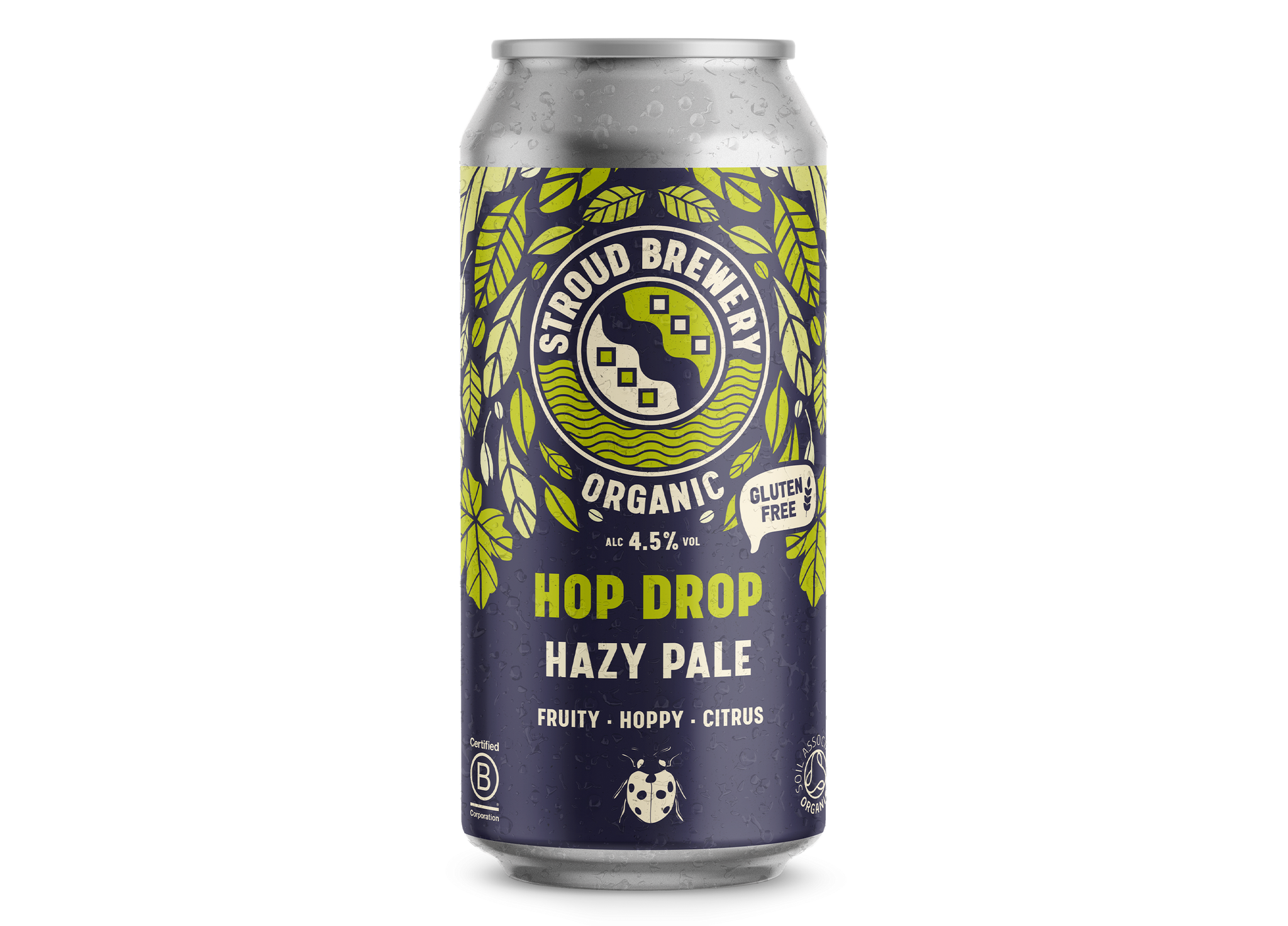 Hop Drop Cans | Gluten Free Hazy Pale | Stroud Brewery