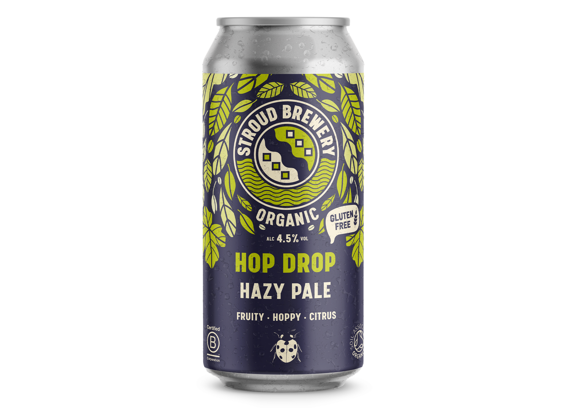 Hop Drop Cans | Gluten Free Hazy Pale | Stroud Brewery