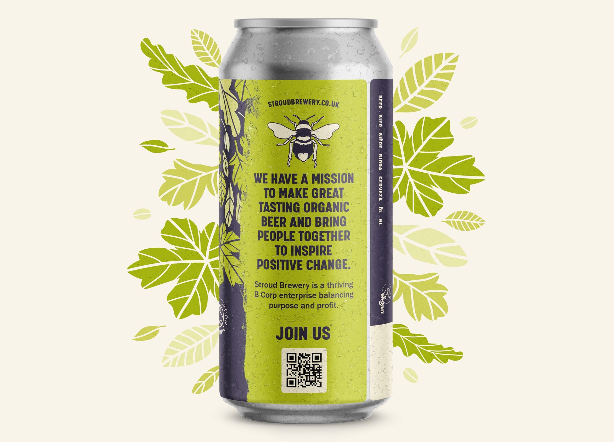 Hop Drop Cans | Gluten Free Hazy Pale | Stroud Brewery