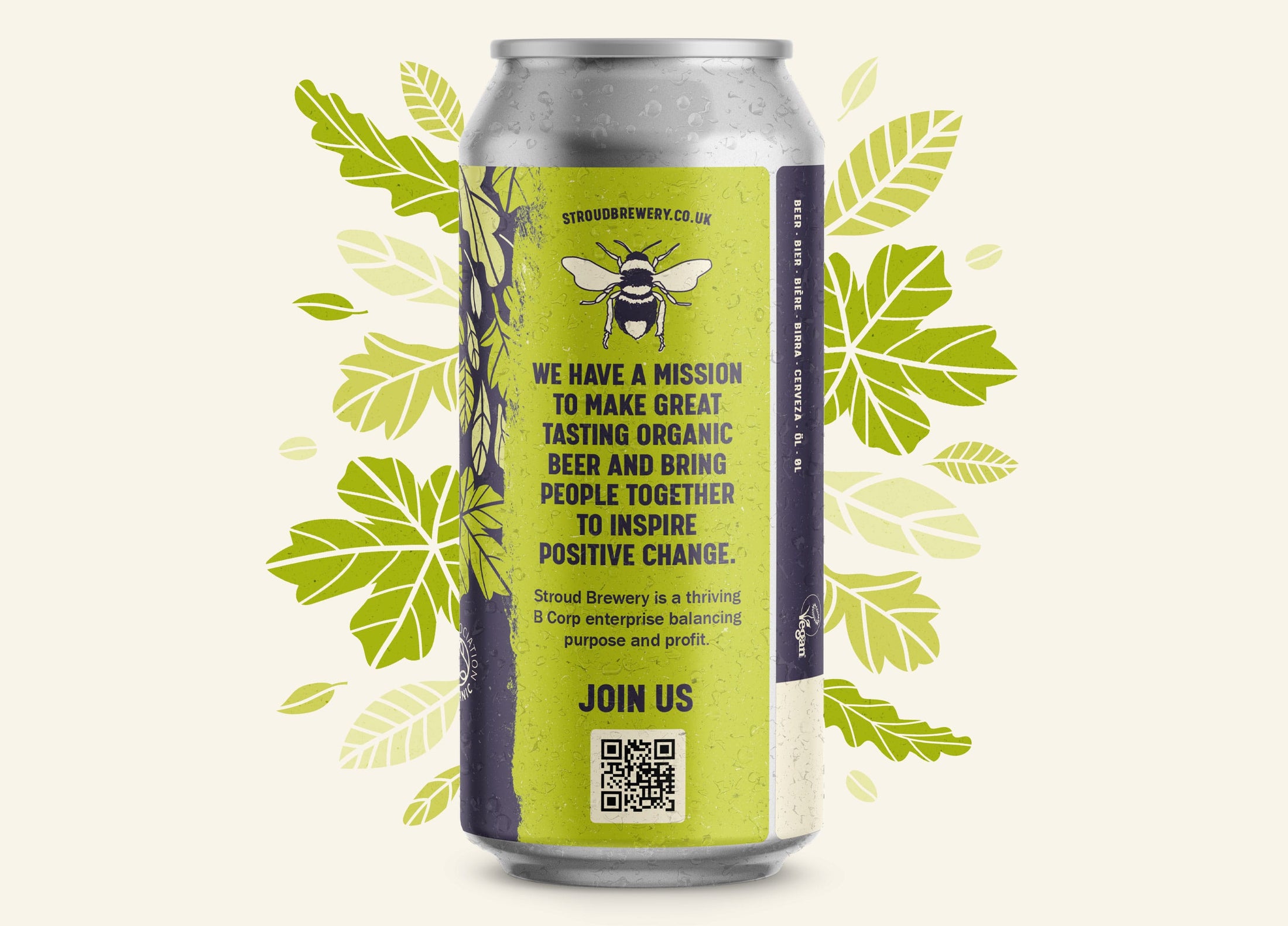 Hop Drop Cans | Gluten Free Hazy Pale | Stroud Brewery