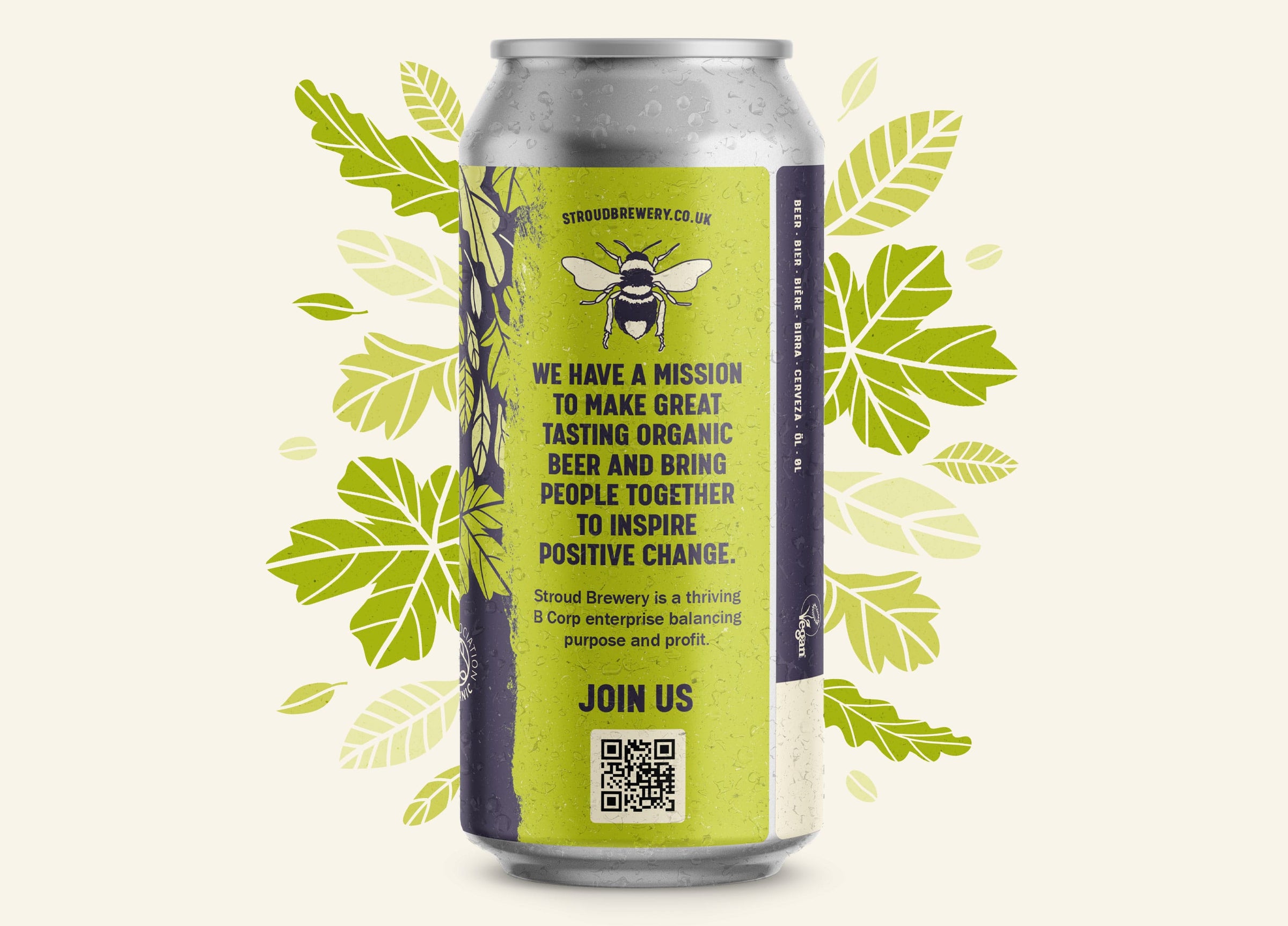 Hop Drop Cans | Gluten Free Hazy Pale | Stroud Brewery