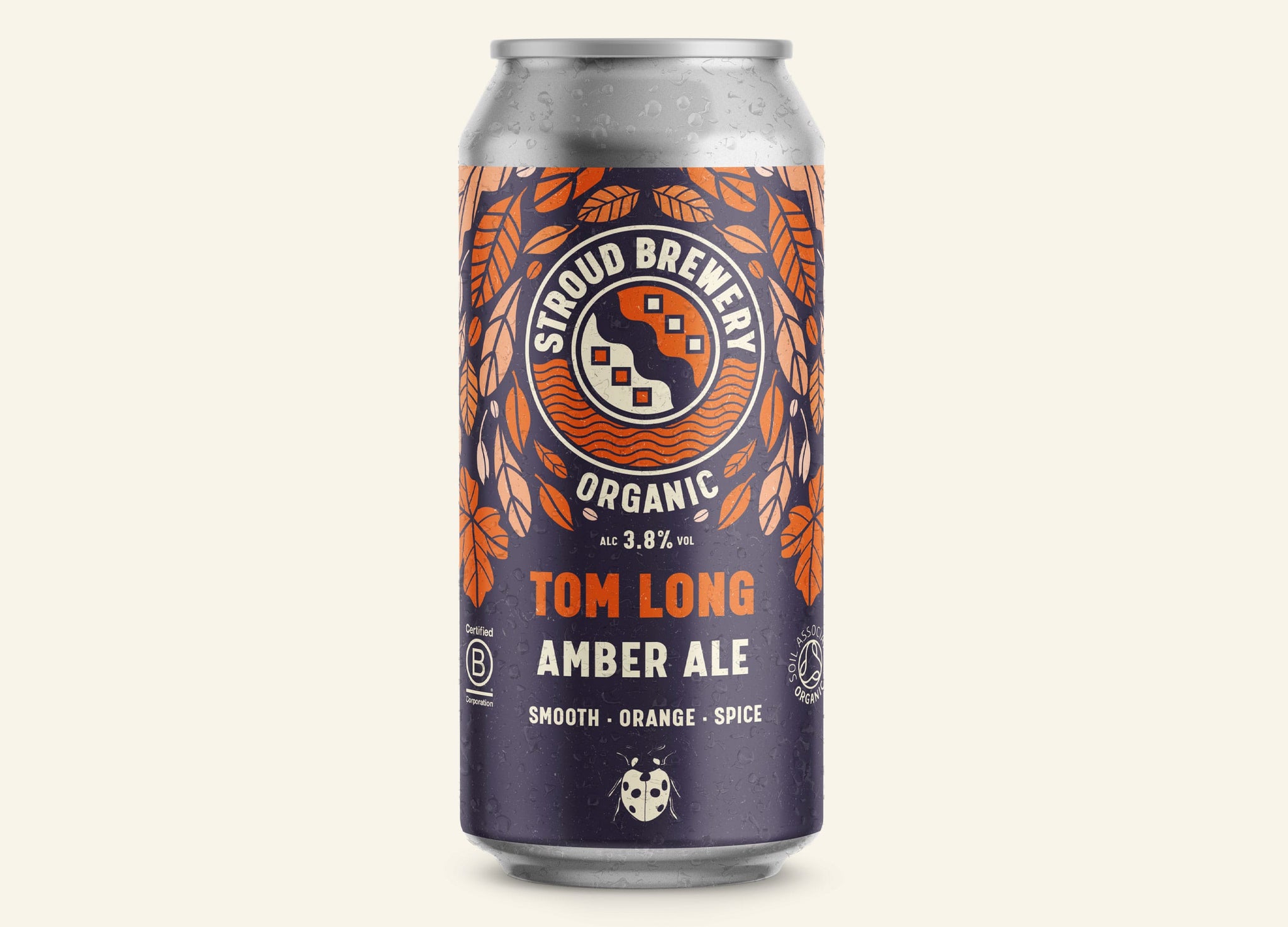 Tom Long Cans | Organic Amber Ale | Stroud Brewery